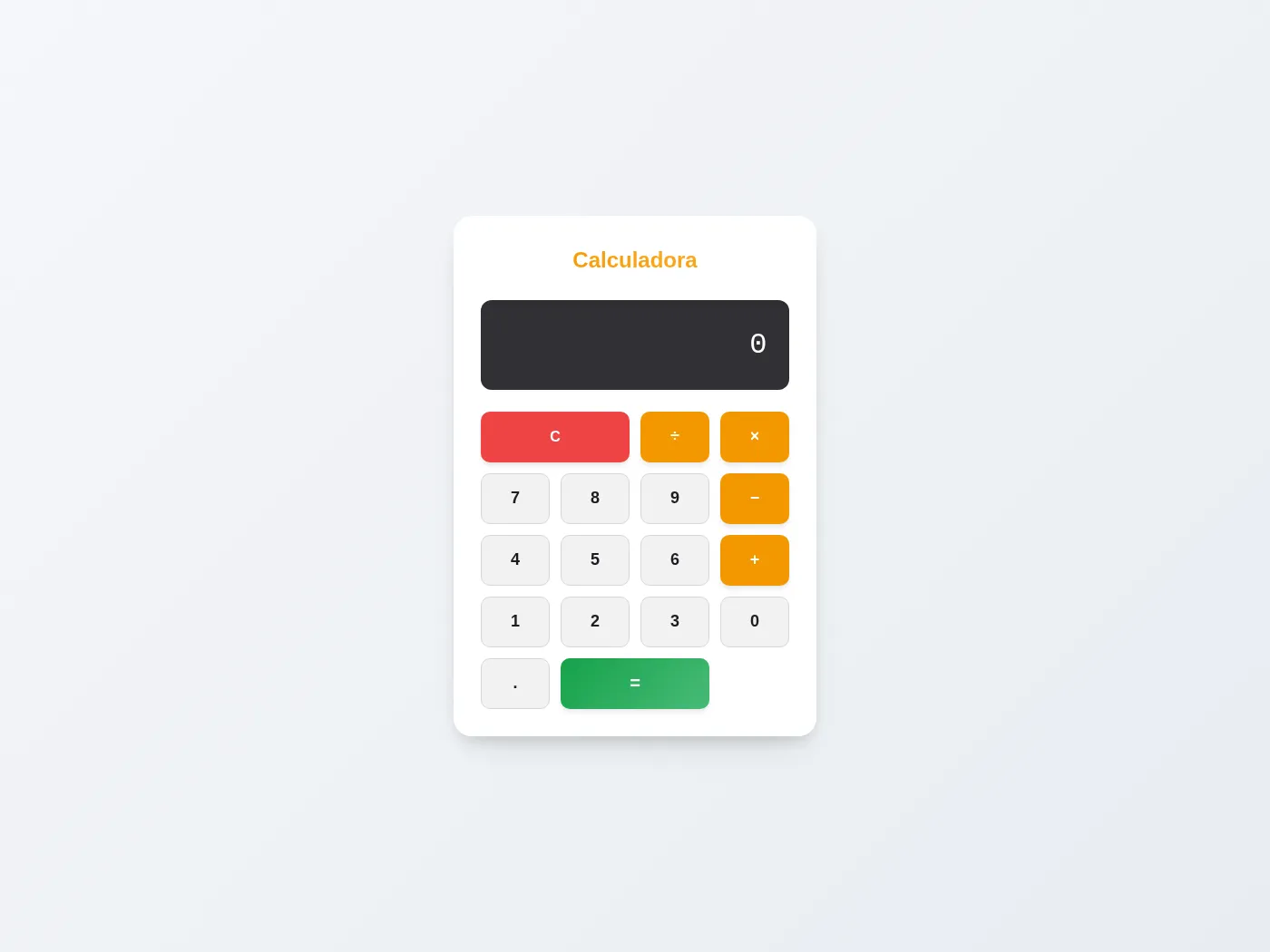 Easy Web Calculator