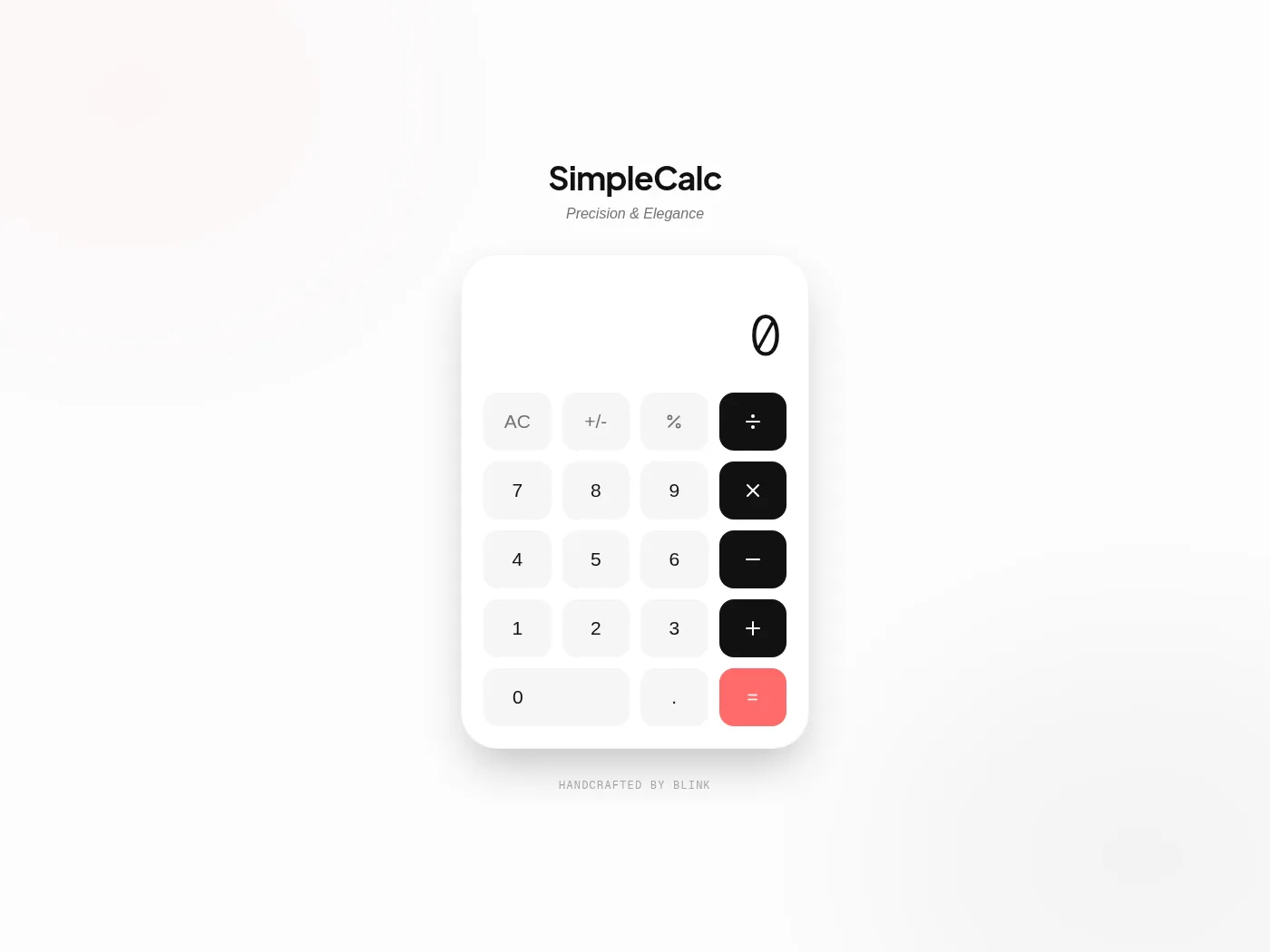 SimpleCalc
