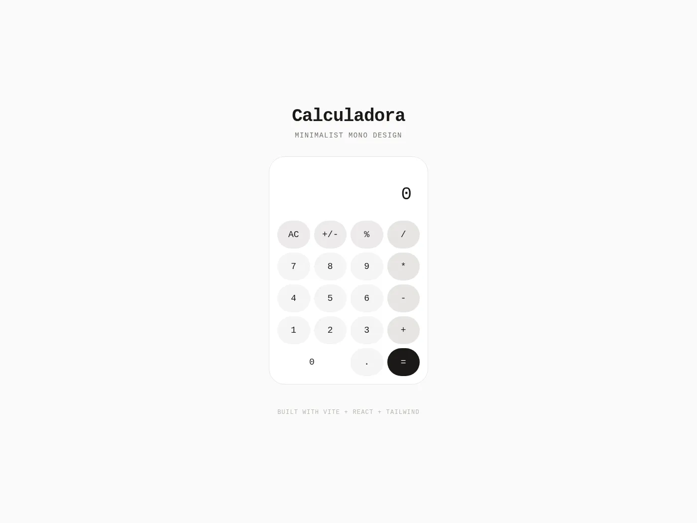 Simple Calculator
