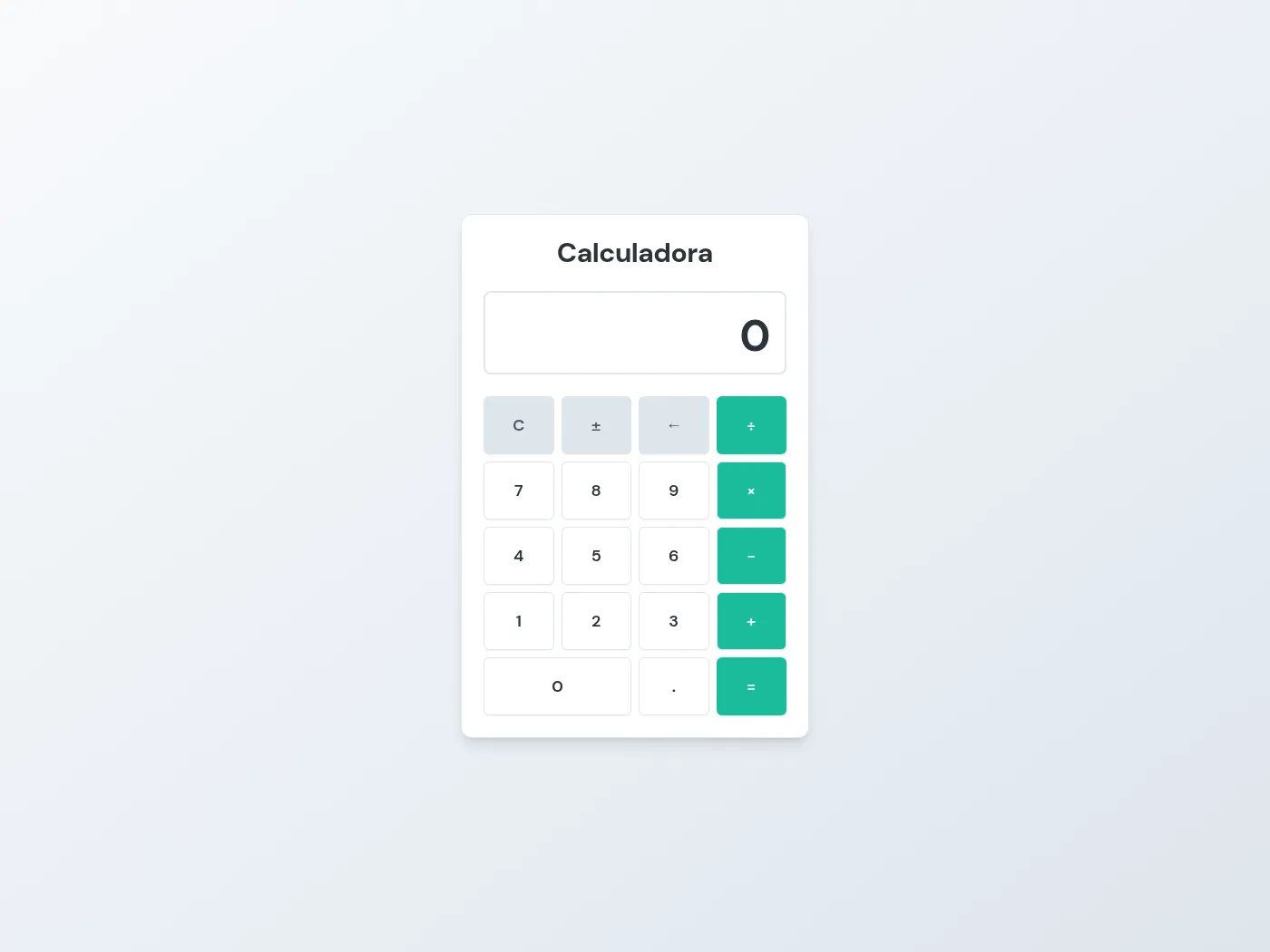SimpleCalc Web