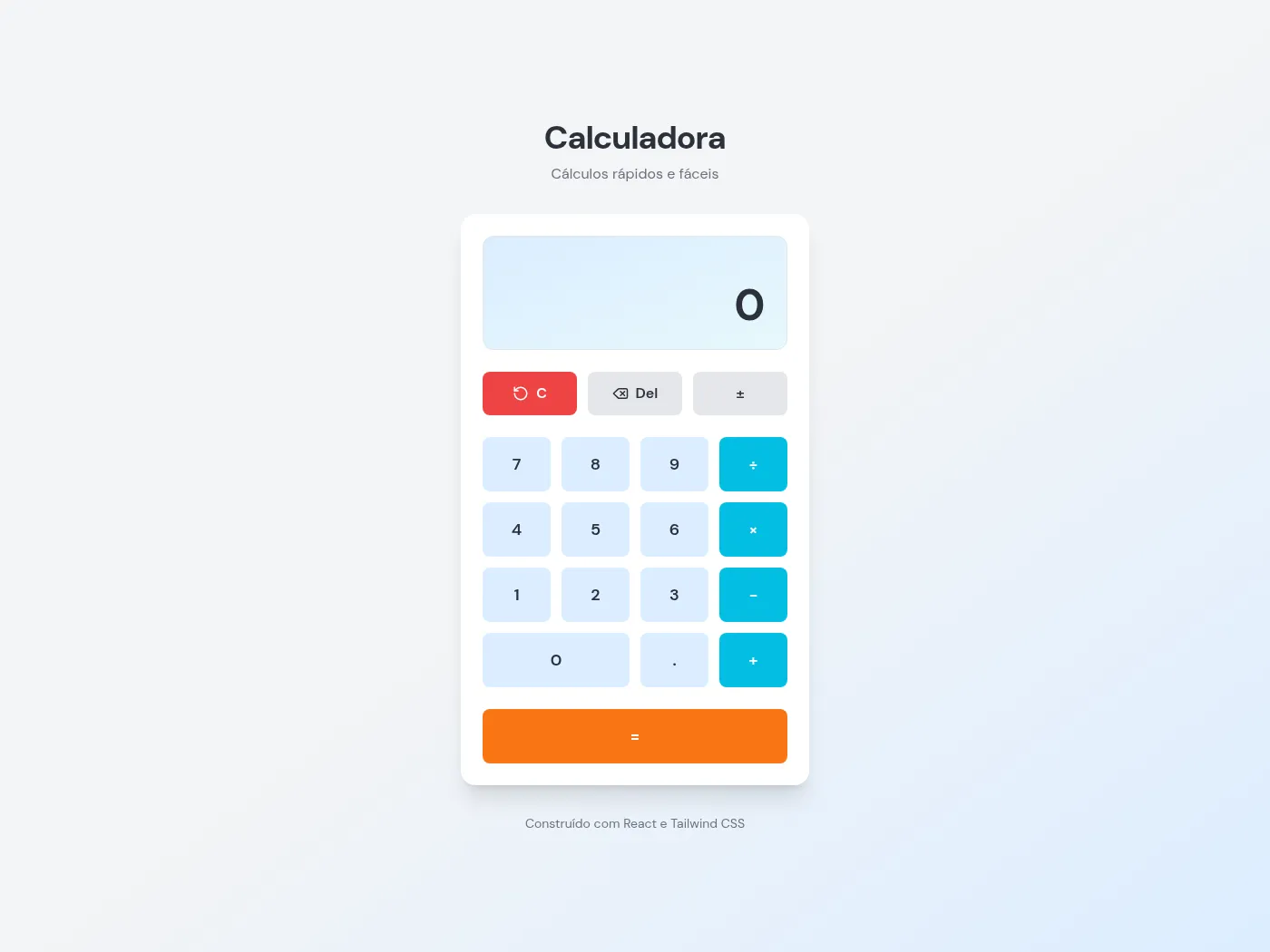 Simple Calc Web