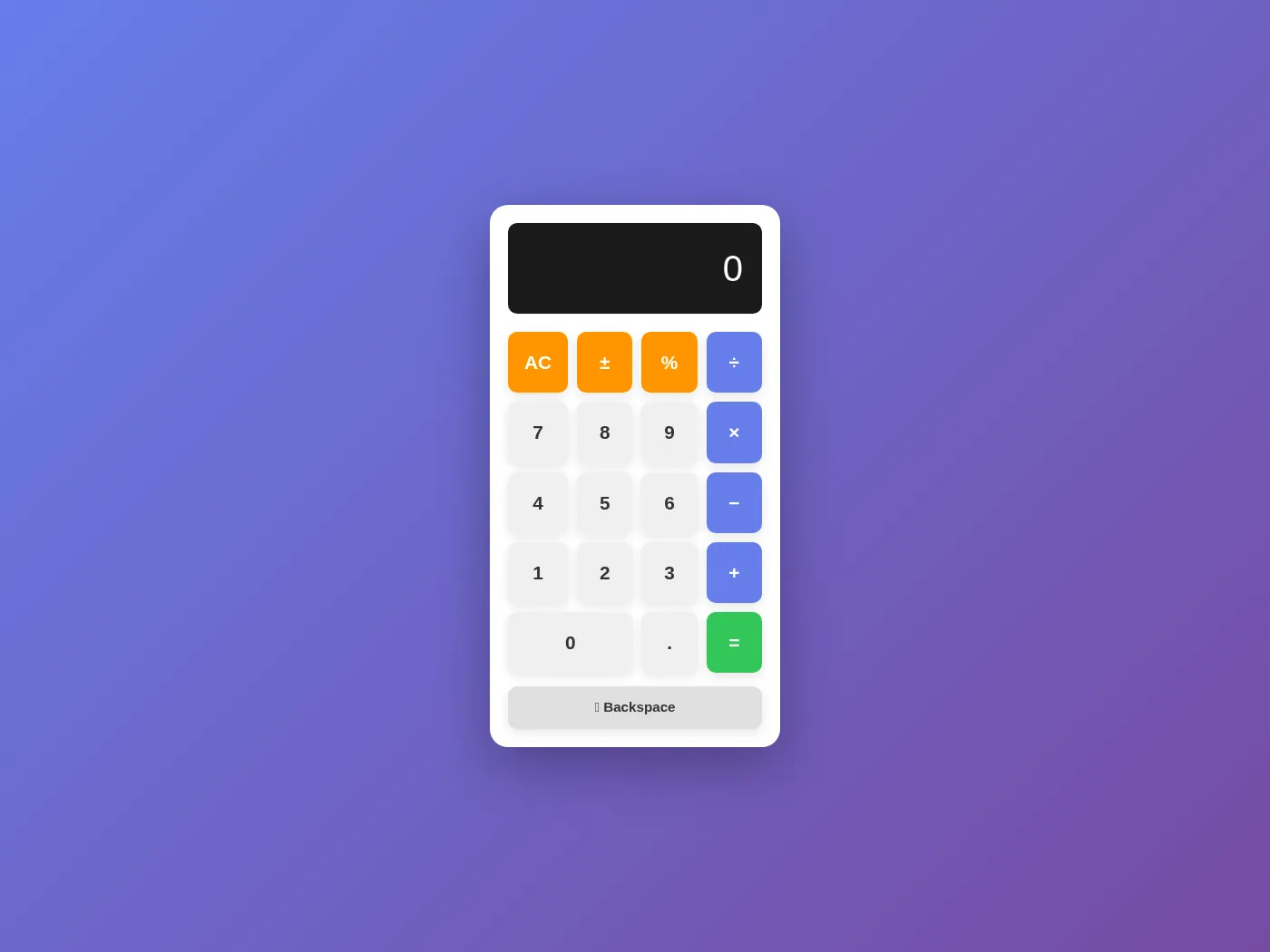 SimpleCalc Web