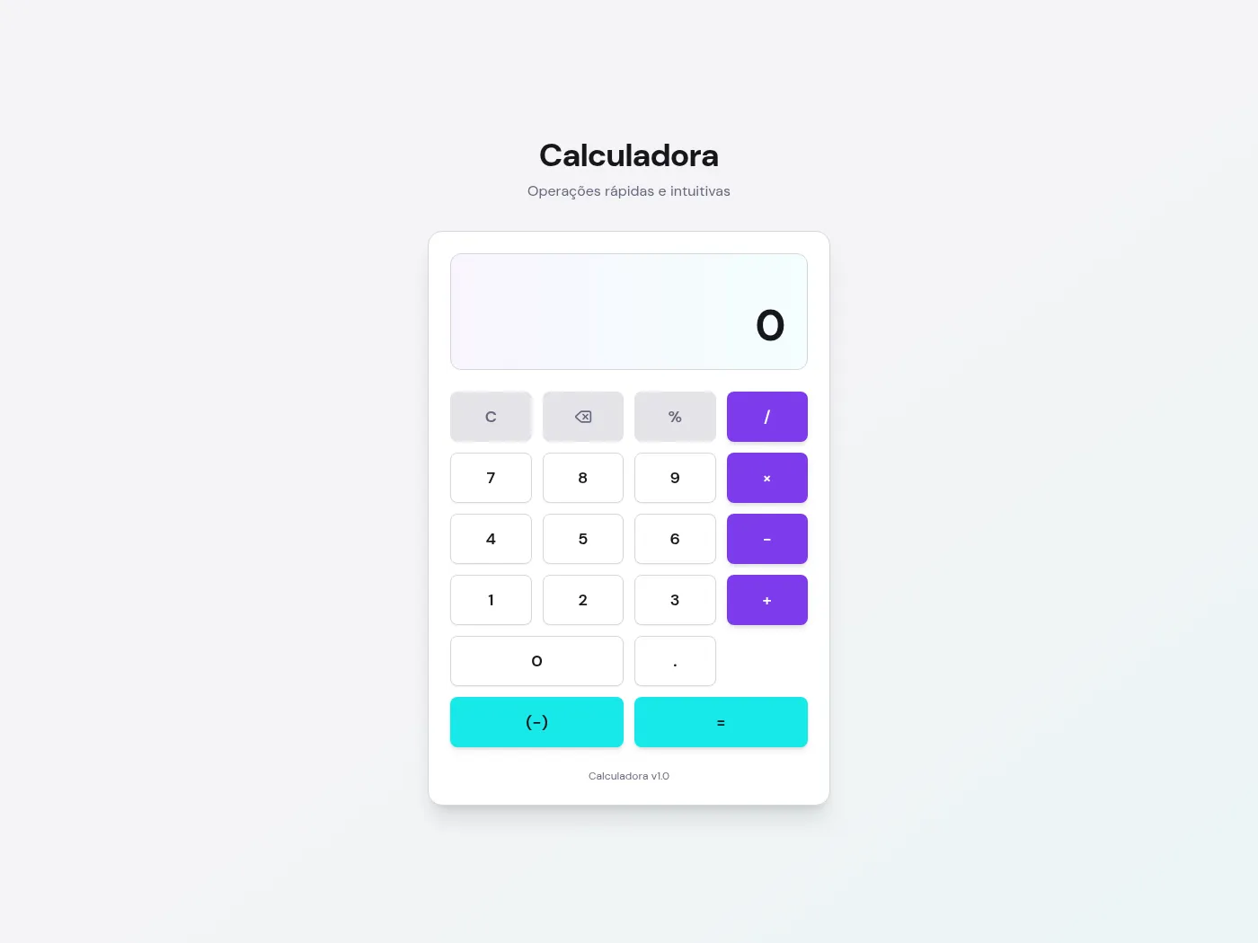 Simple Calc Web