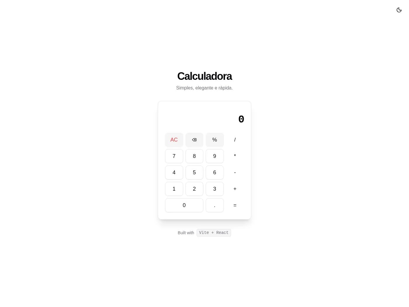Simple Calculator