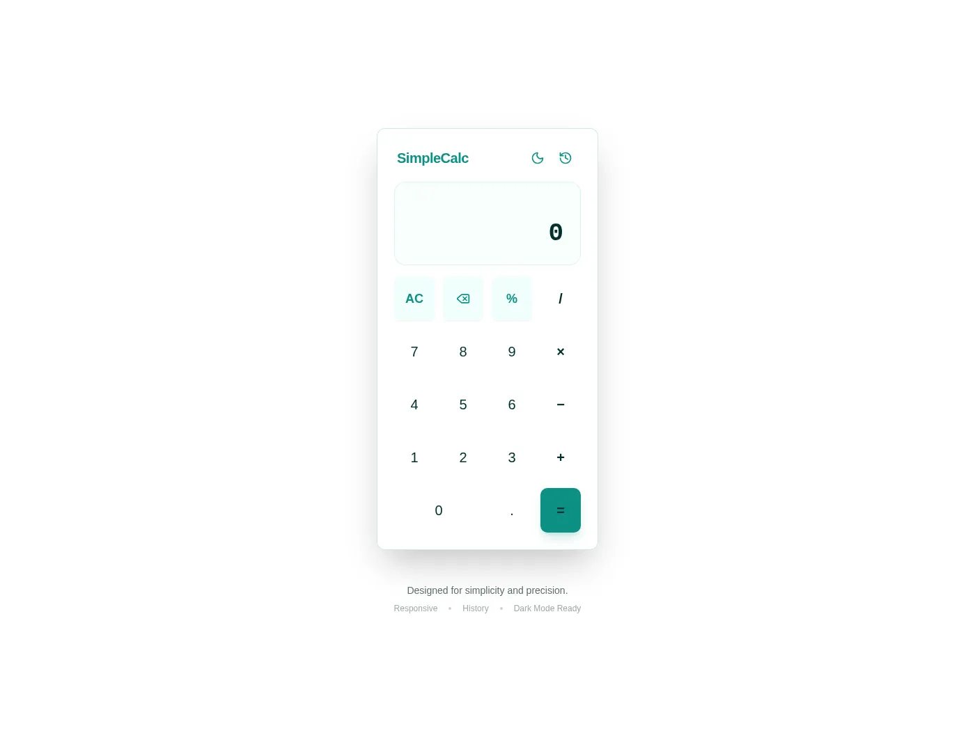 SimpleCalc