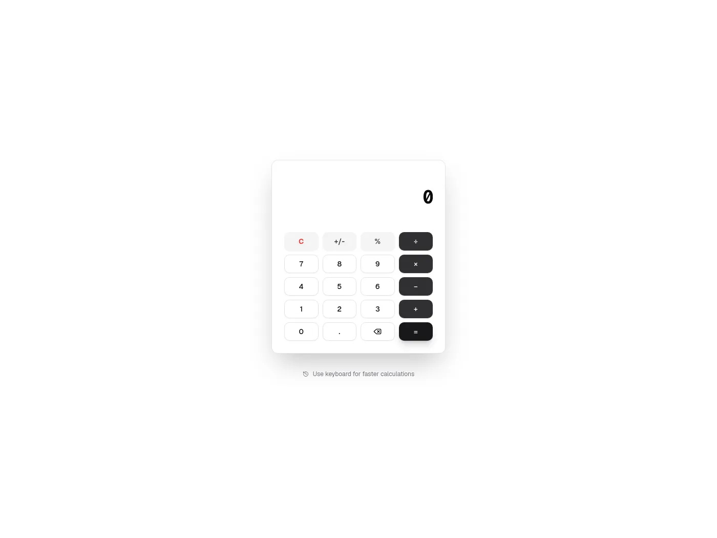 Simple Calculator