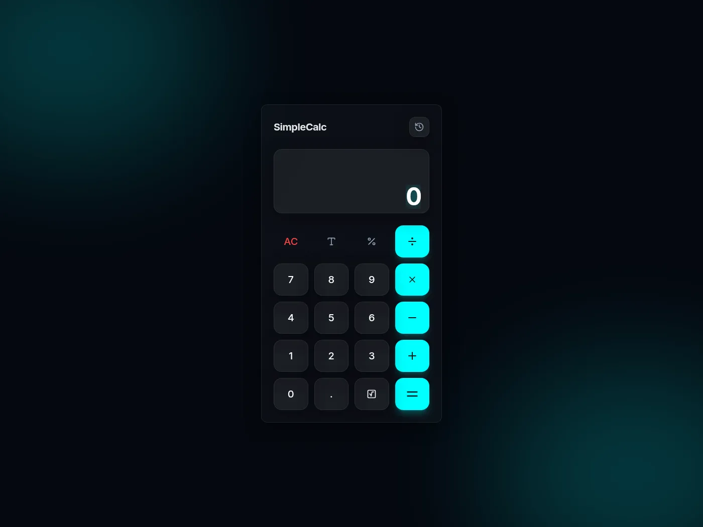 SimpleCalc