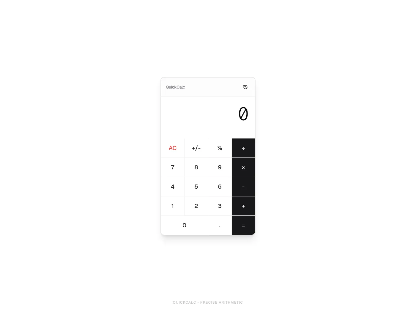 QuickCalc