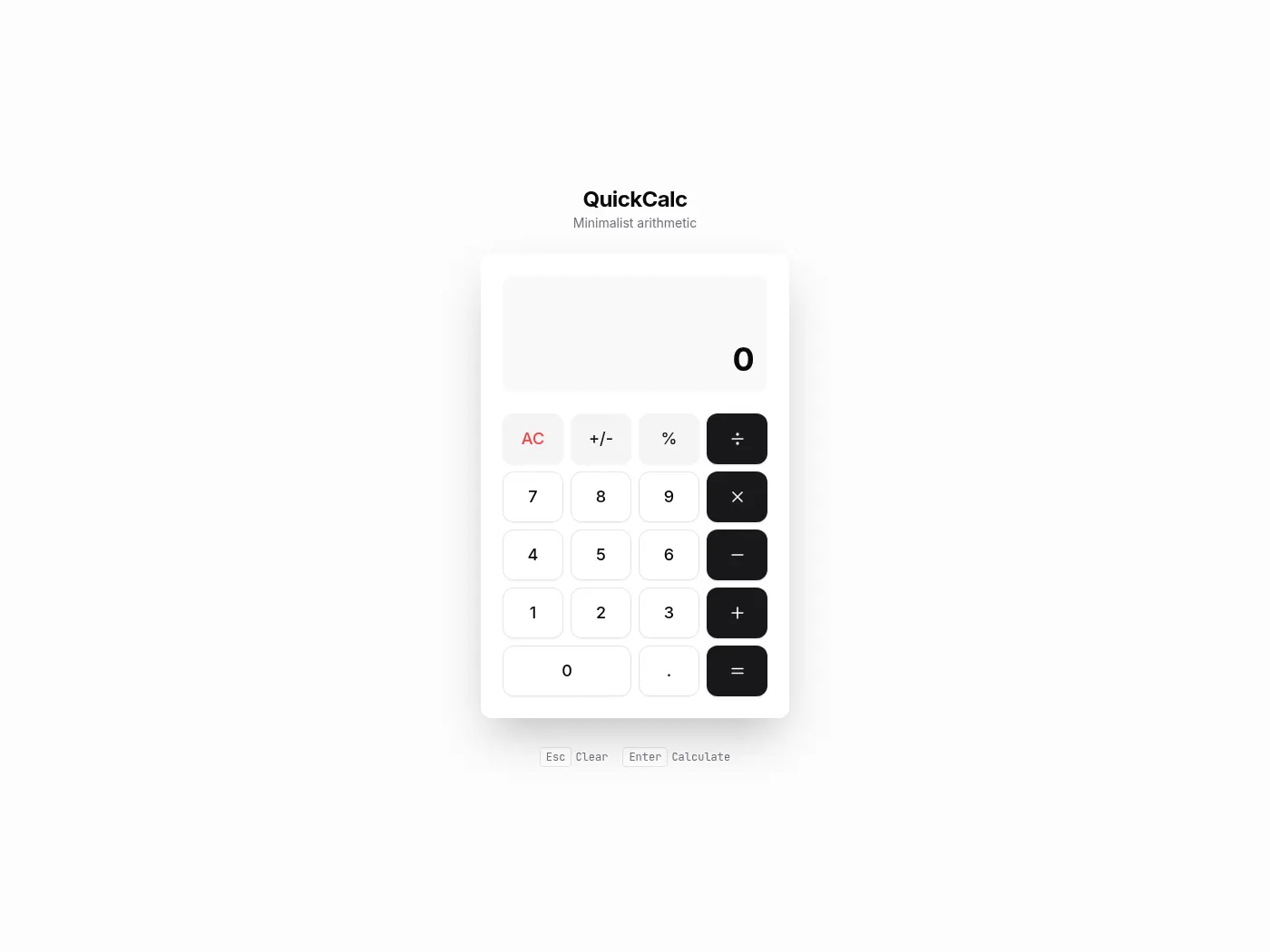 QuickCalc
