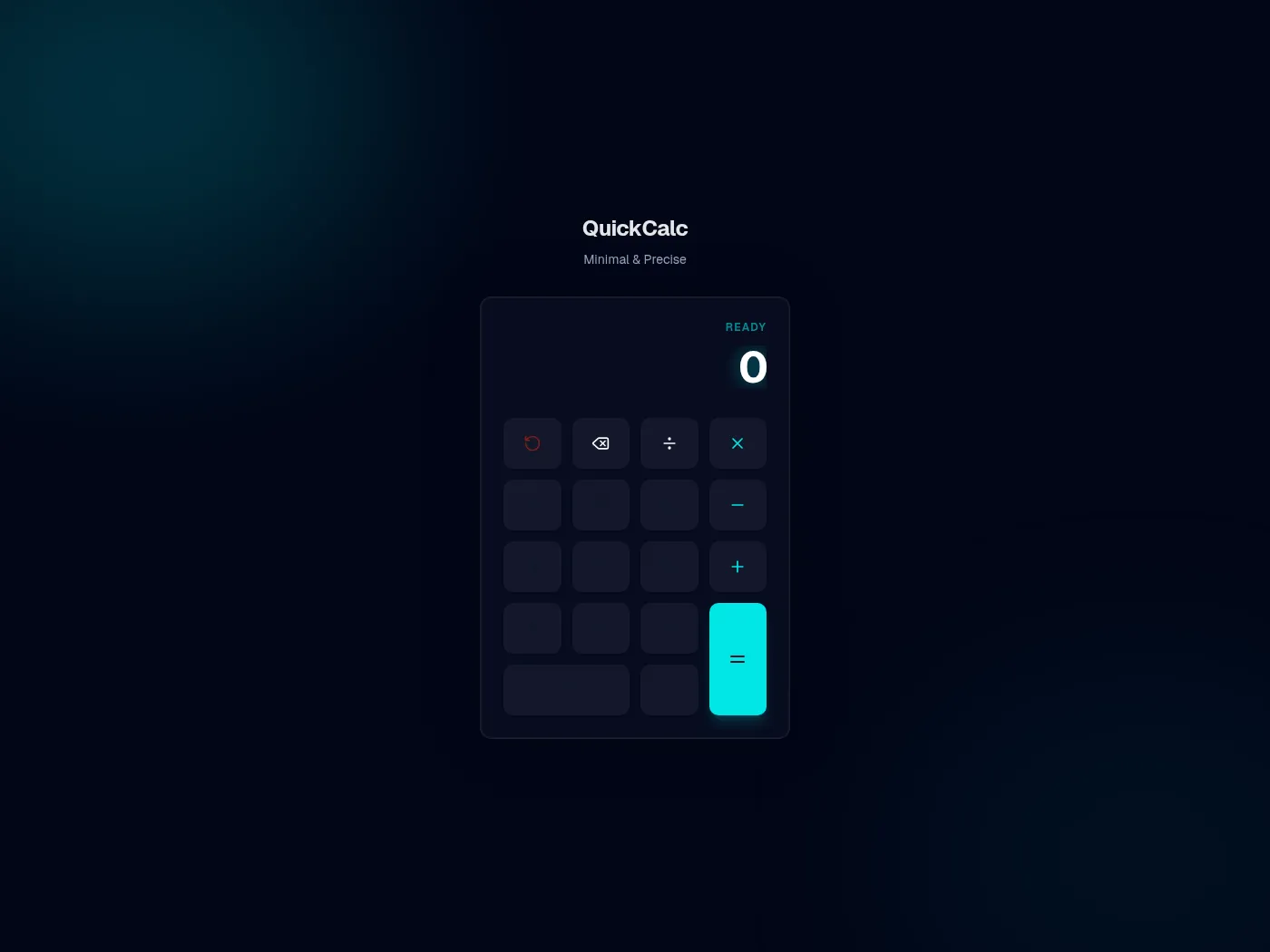 QuickCalc Tool