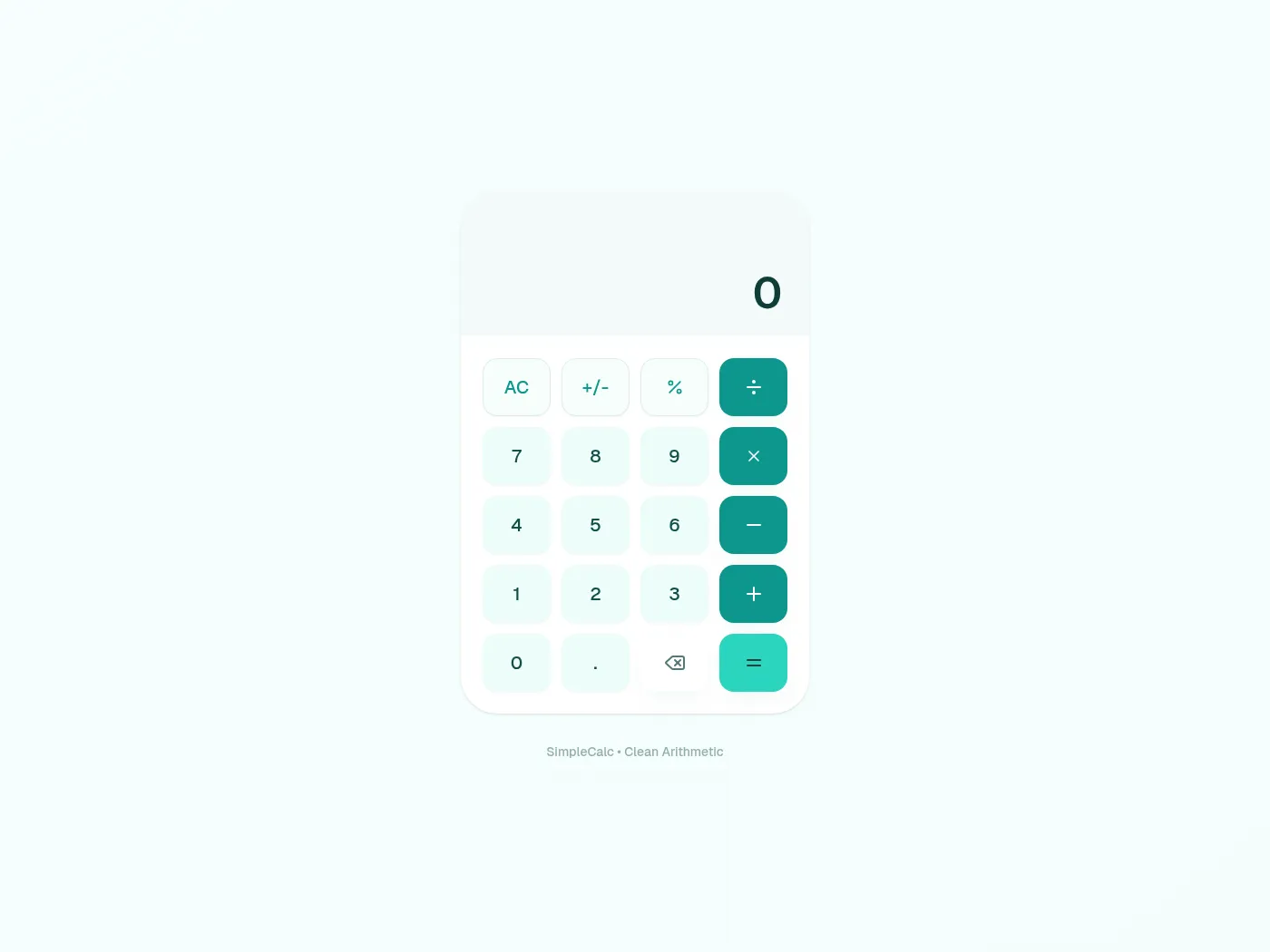 SimpleCalc