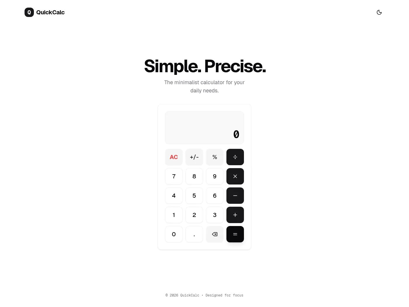 QuickCalc