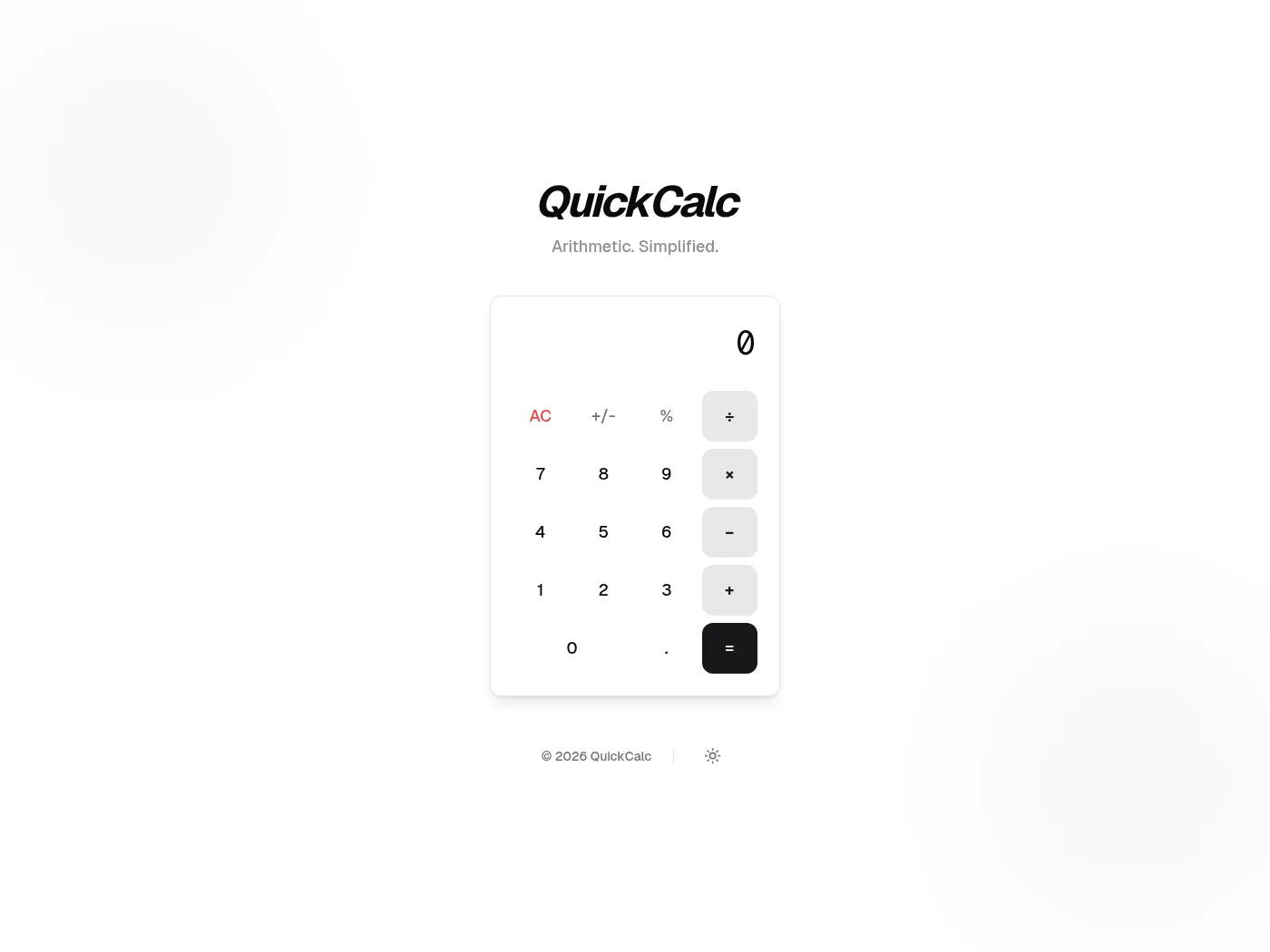 QuickCalc