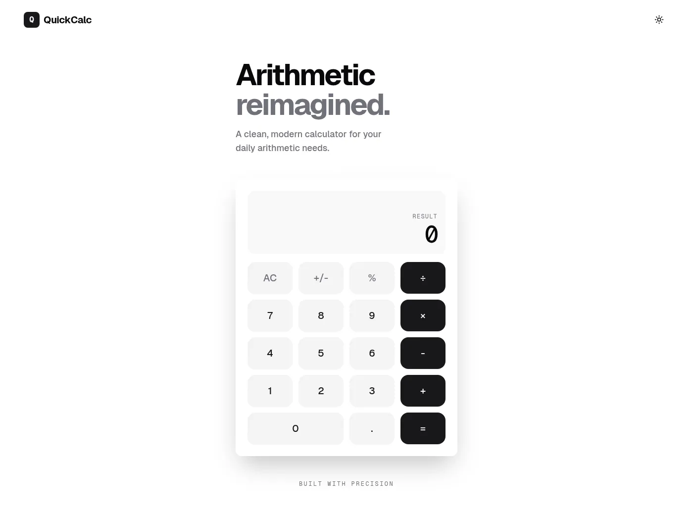 QuickCalc