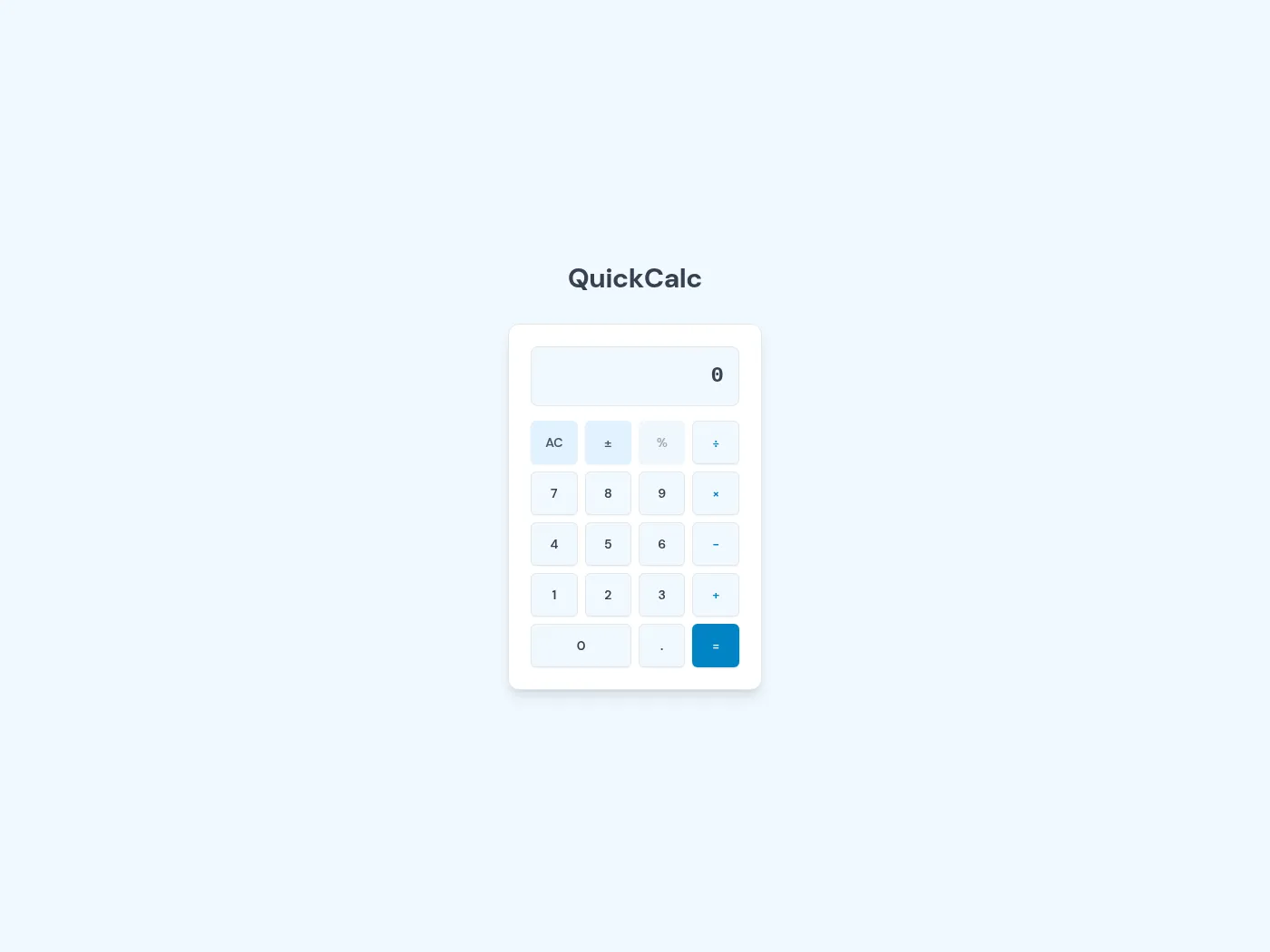 QuickCalc