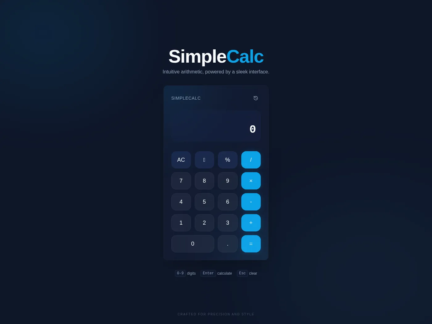 SimpleCalc