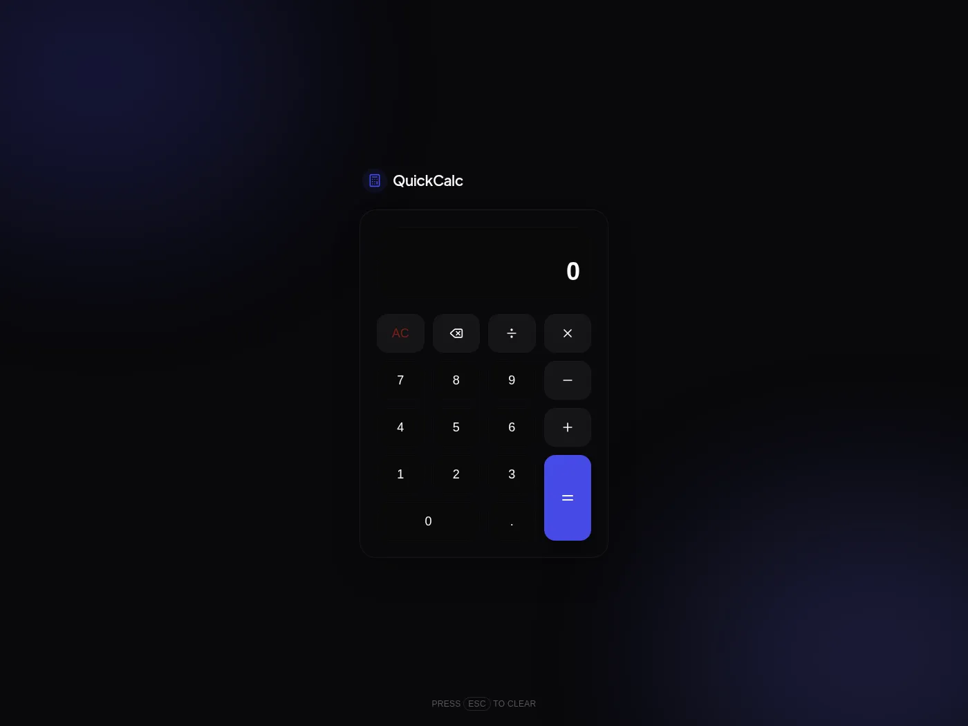 QuickCalc