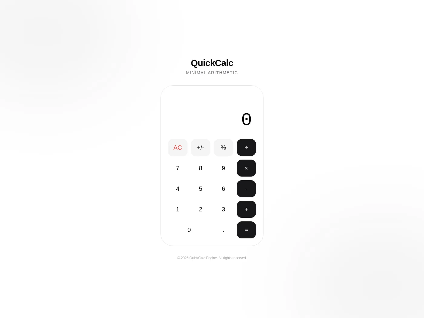 QuickCalc