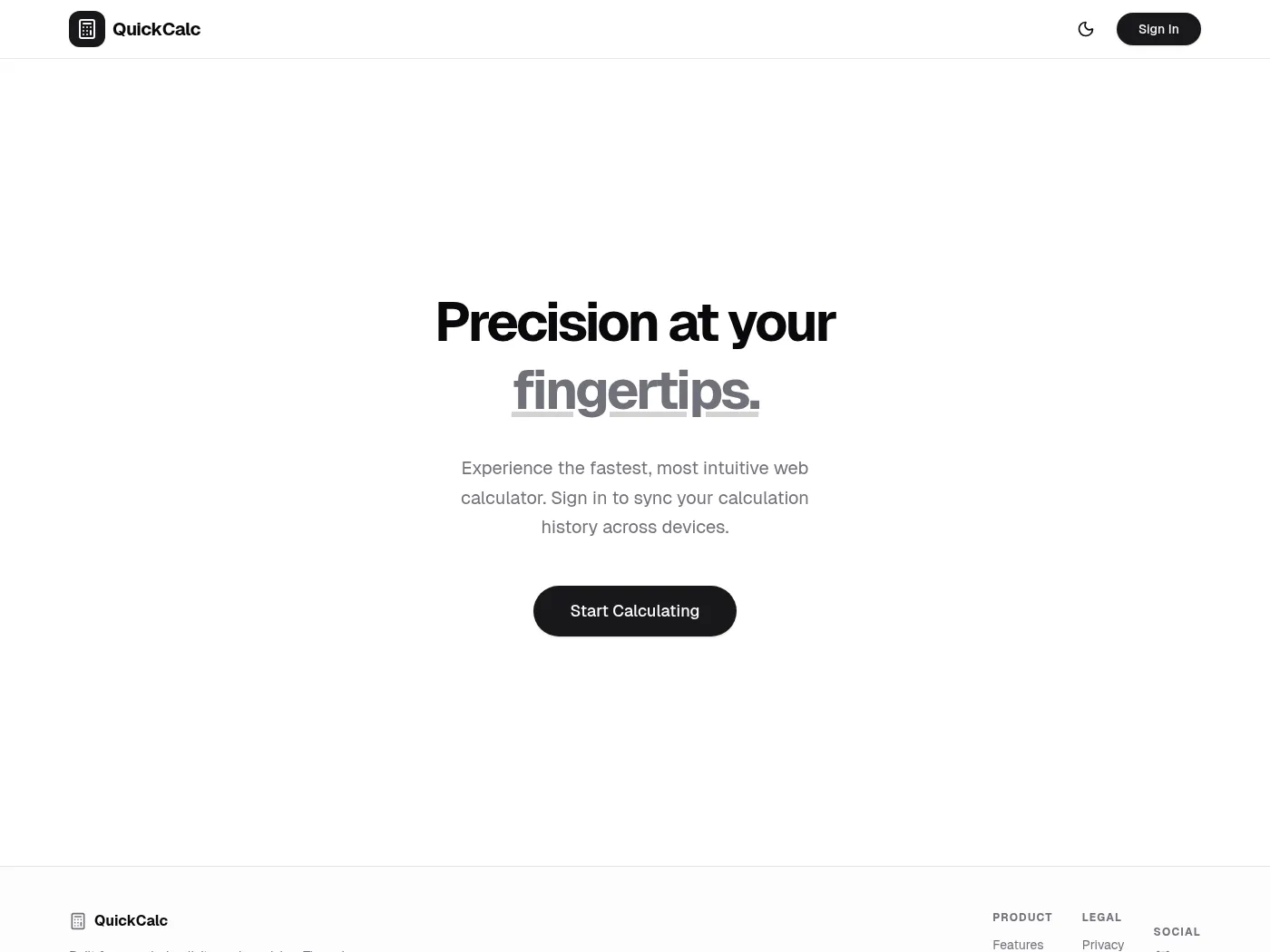 QuickCalc
