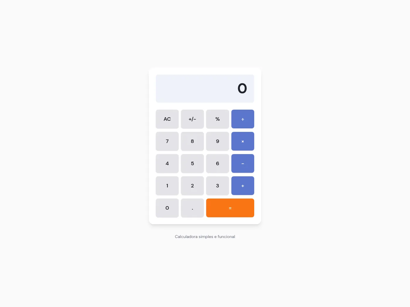 Simple Calculator (Remix)