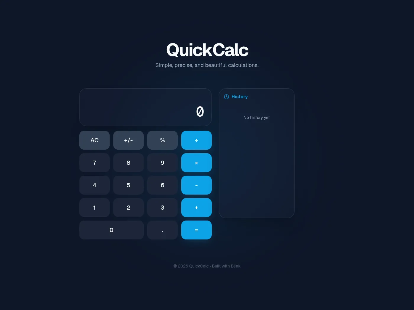 QuickCalc