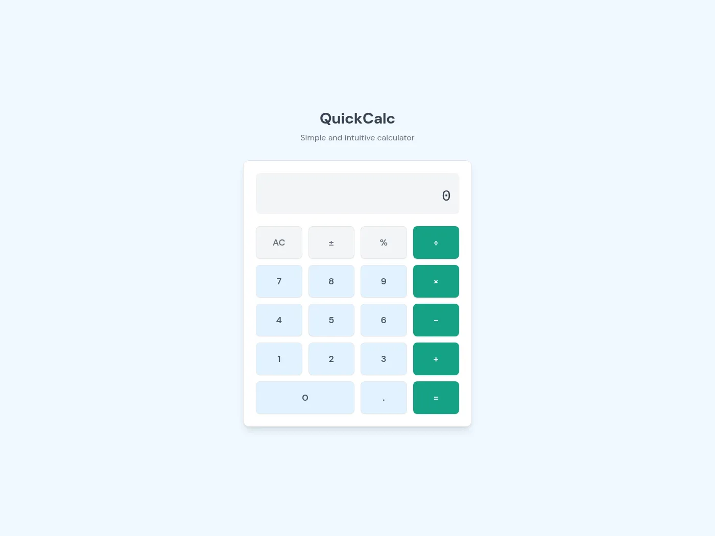 QuickCalc