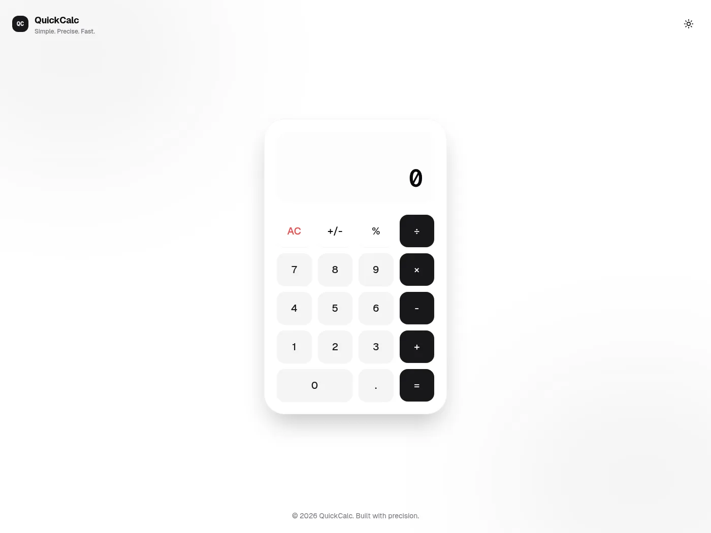 QuickCalc