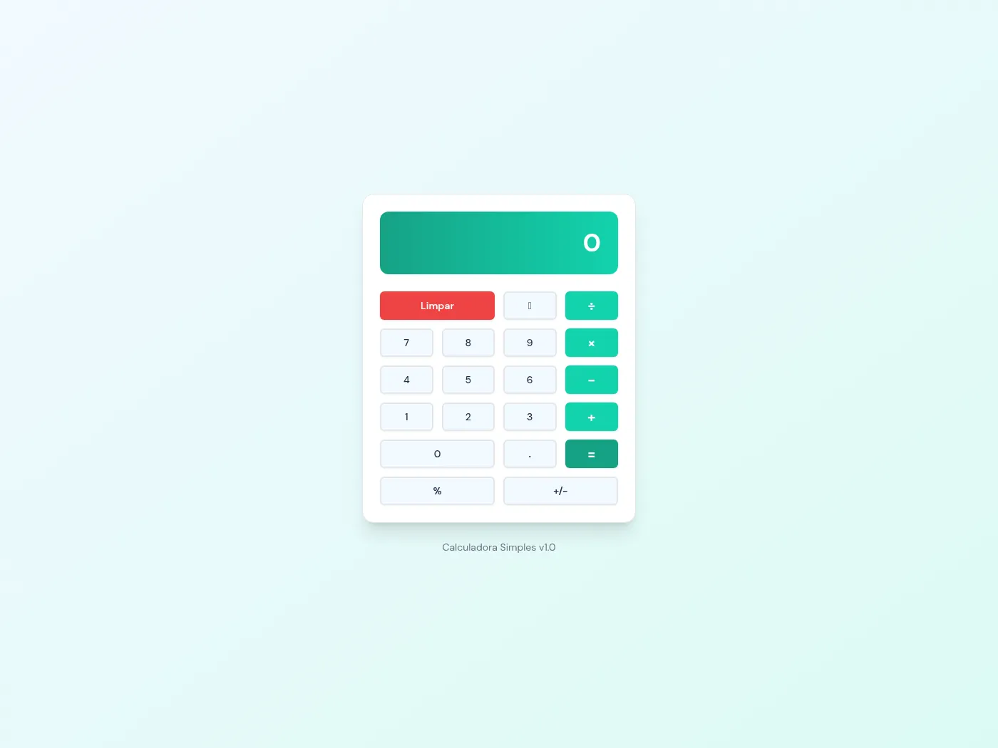 Simple Calculator