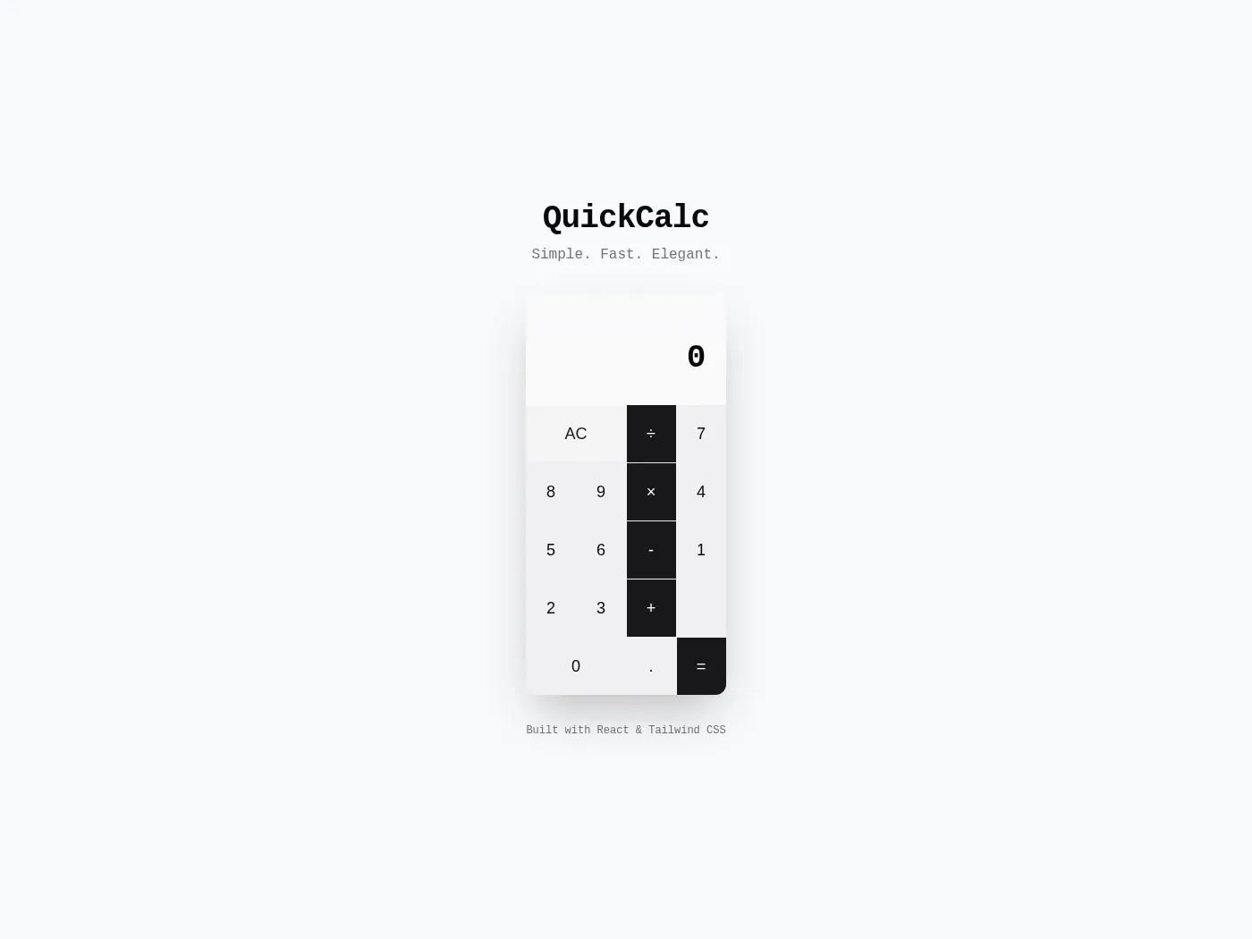 QuickCalc
