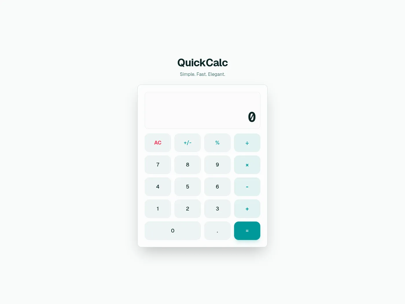 QuickCalc
