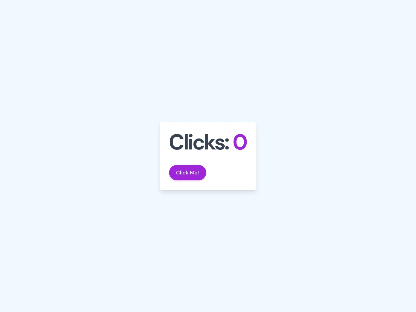 Simple Click Counter