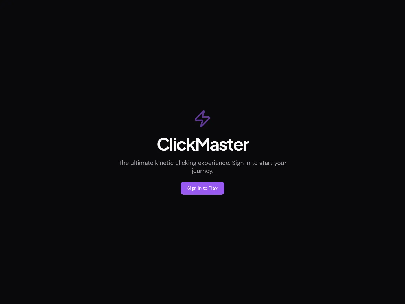 Simple Clicker Game