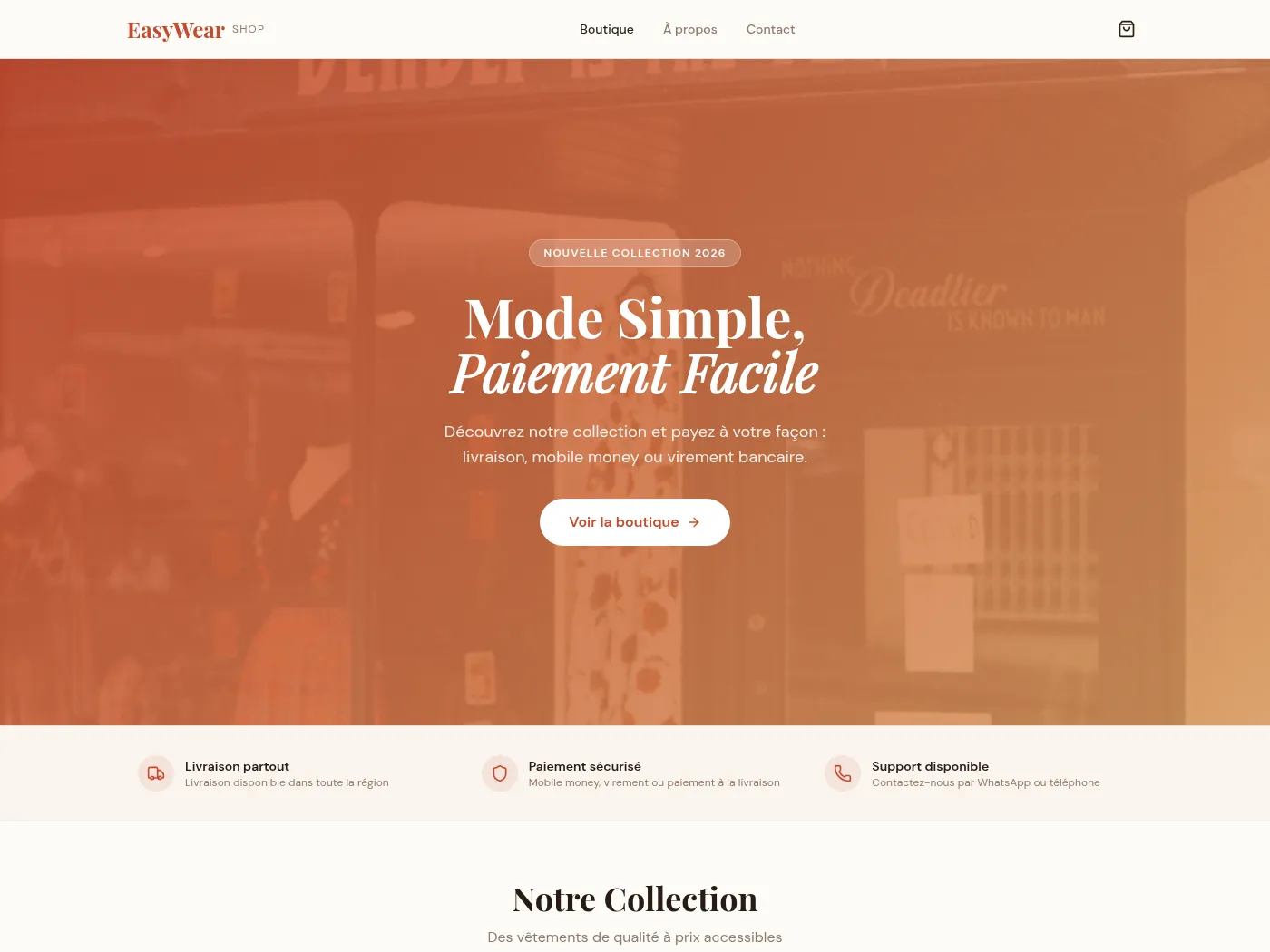 EasyWear Shop