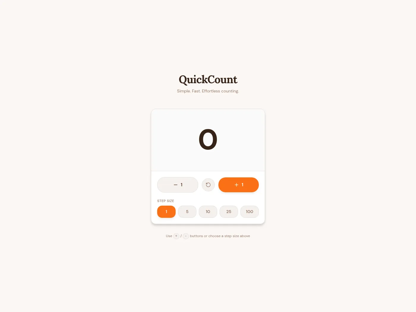 QuickCount App