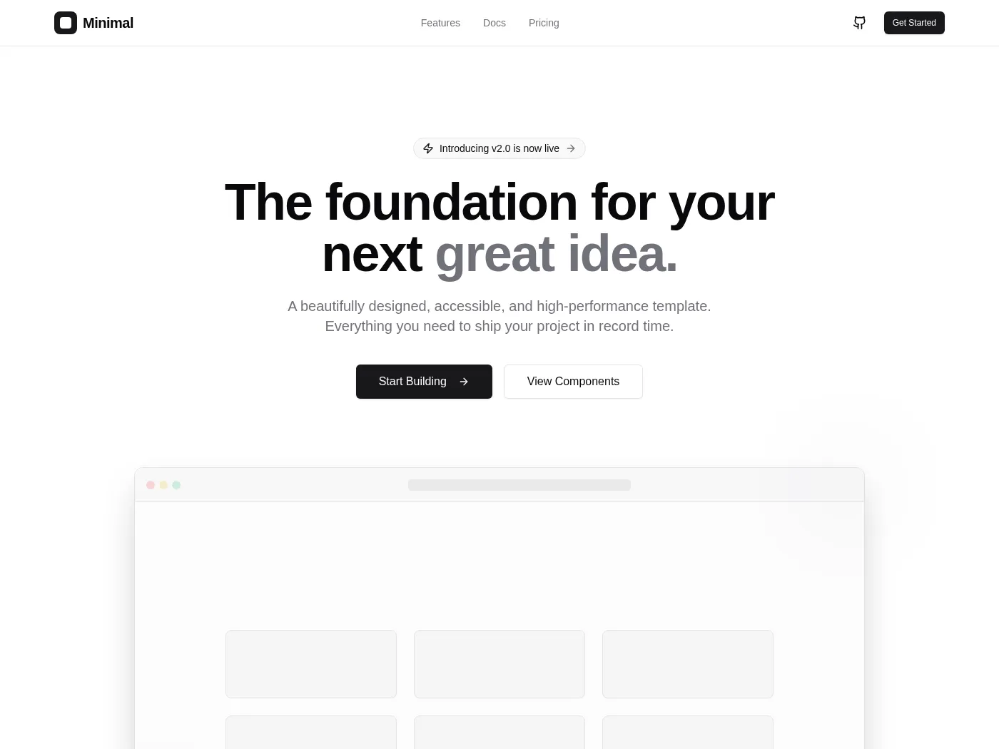 Simple Frontend Starter