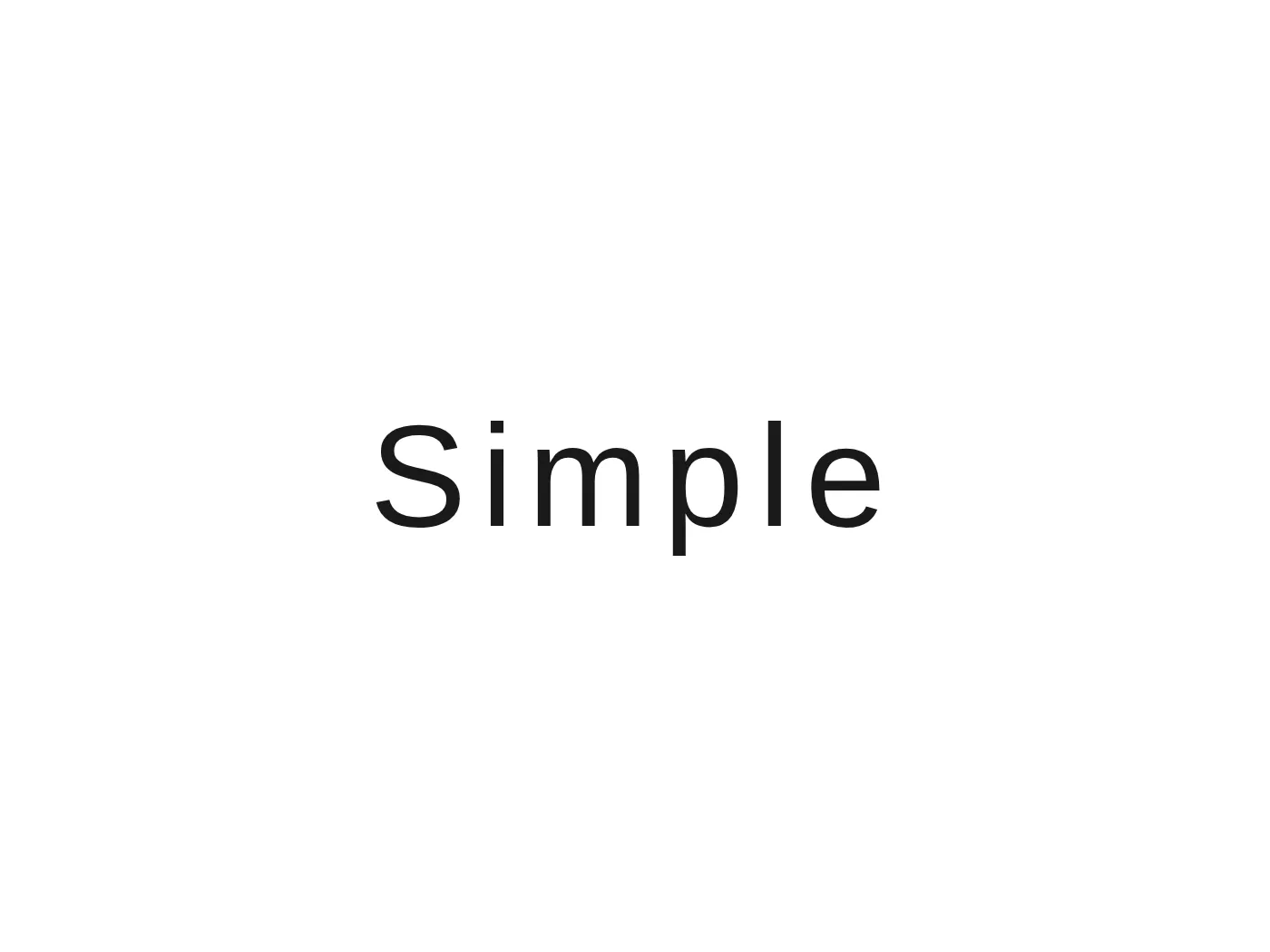 Simple HTML Landing Page