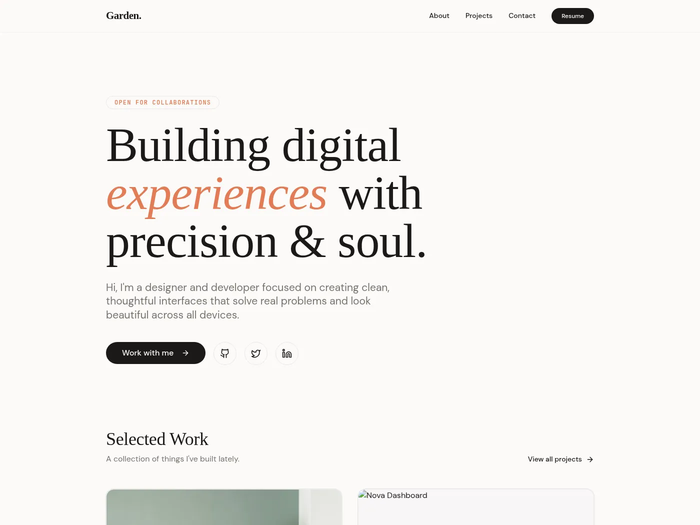 Simple HTML Starter