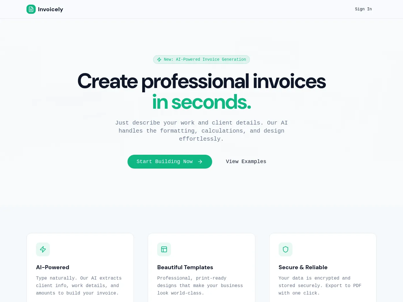 Simple Invoice Maker