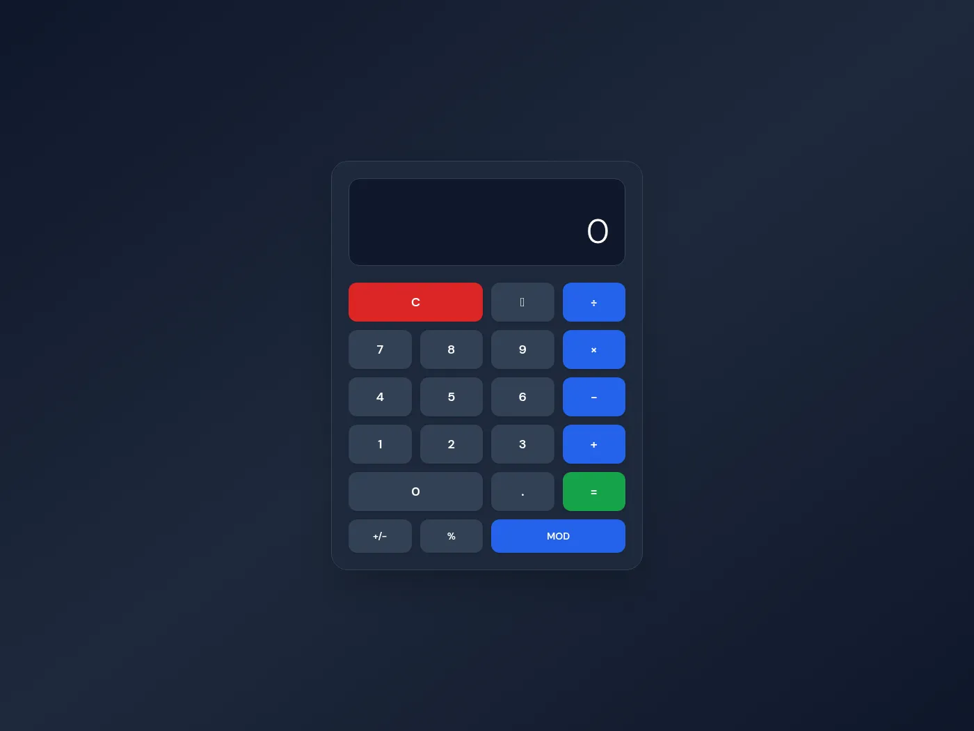 Simple JS Calculator