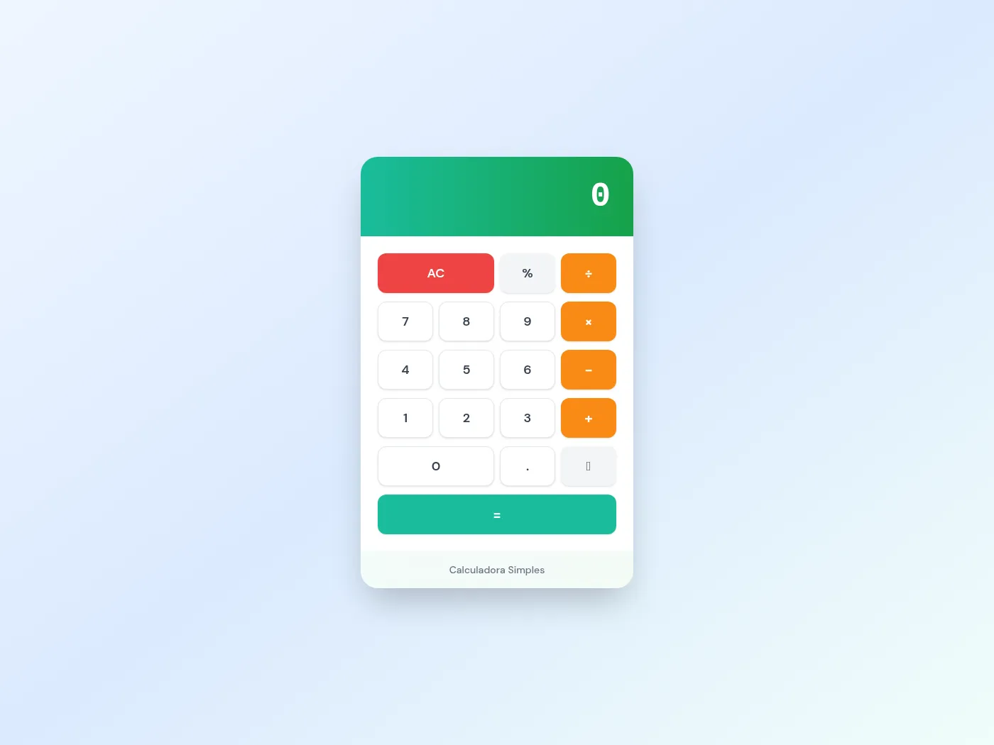 Simple JS Calculator
