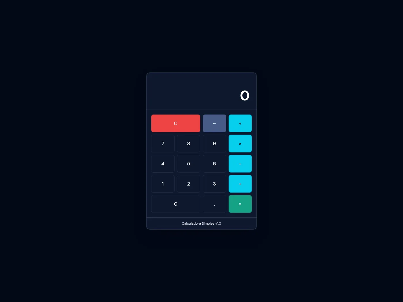 Simple JS Calculator