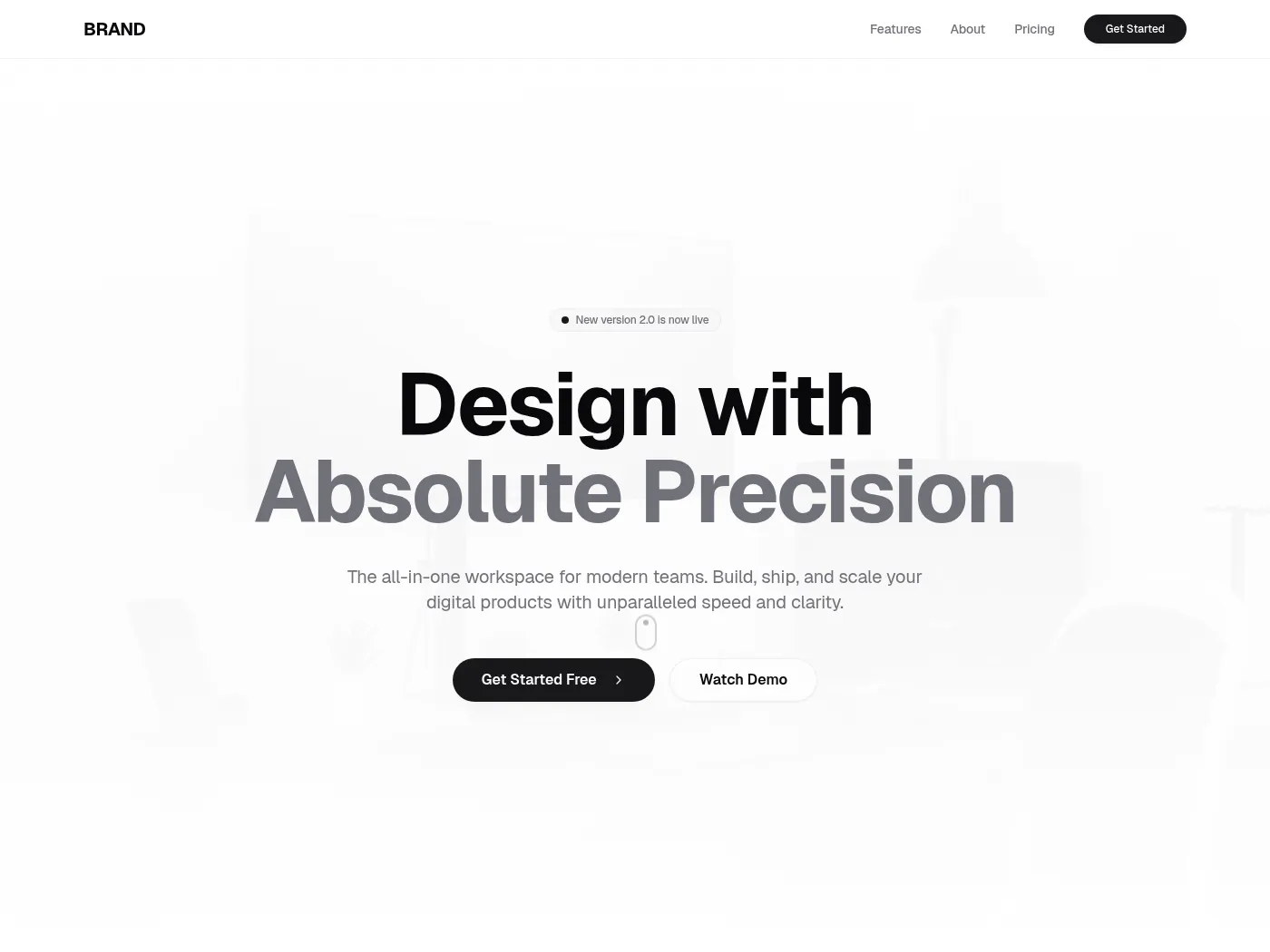 Simple Landing Page