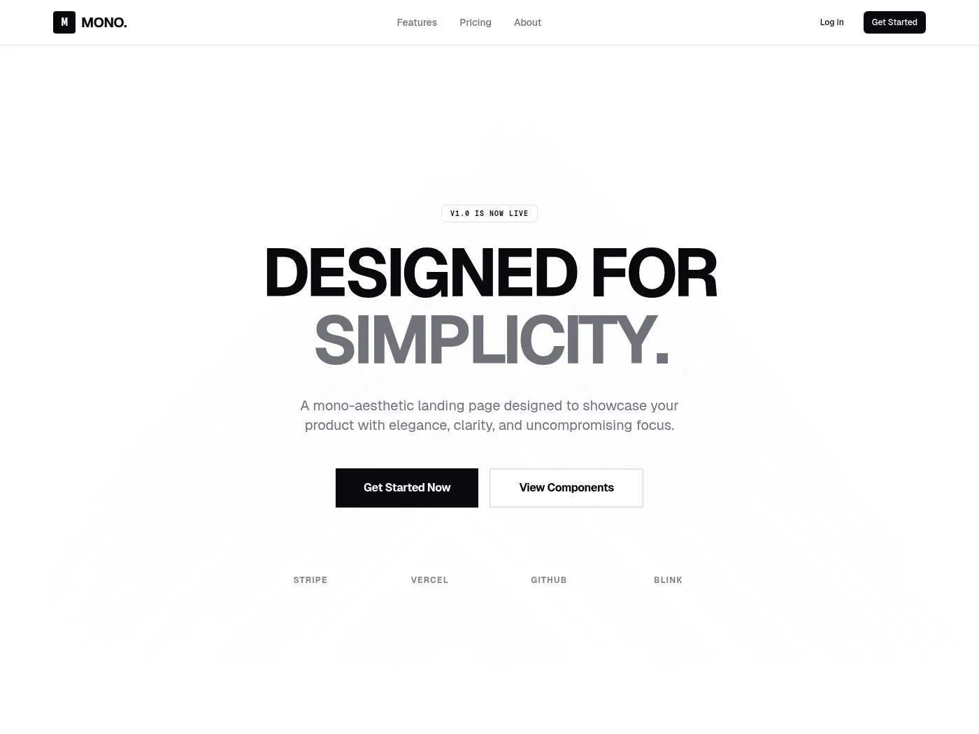 Simple Landing Page