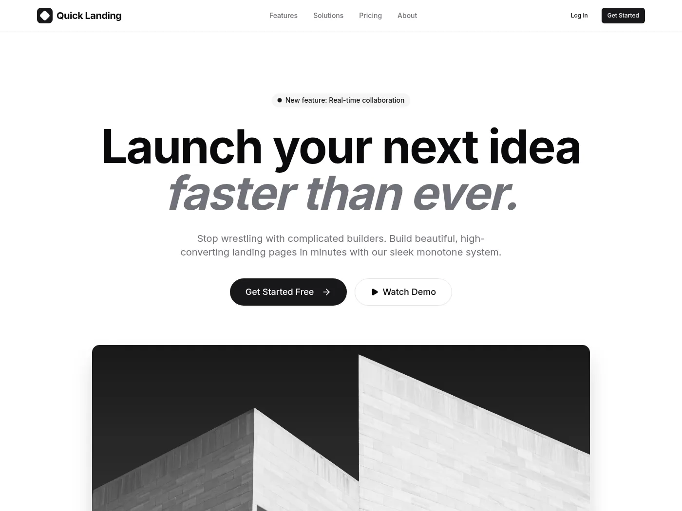 Quick Landing Page
