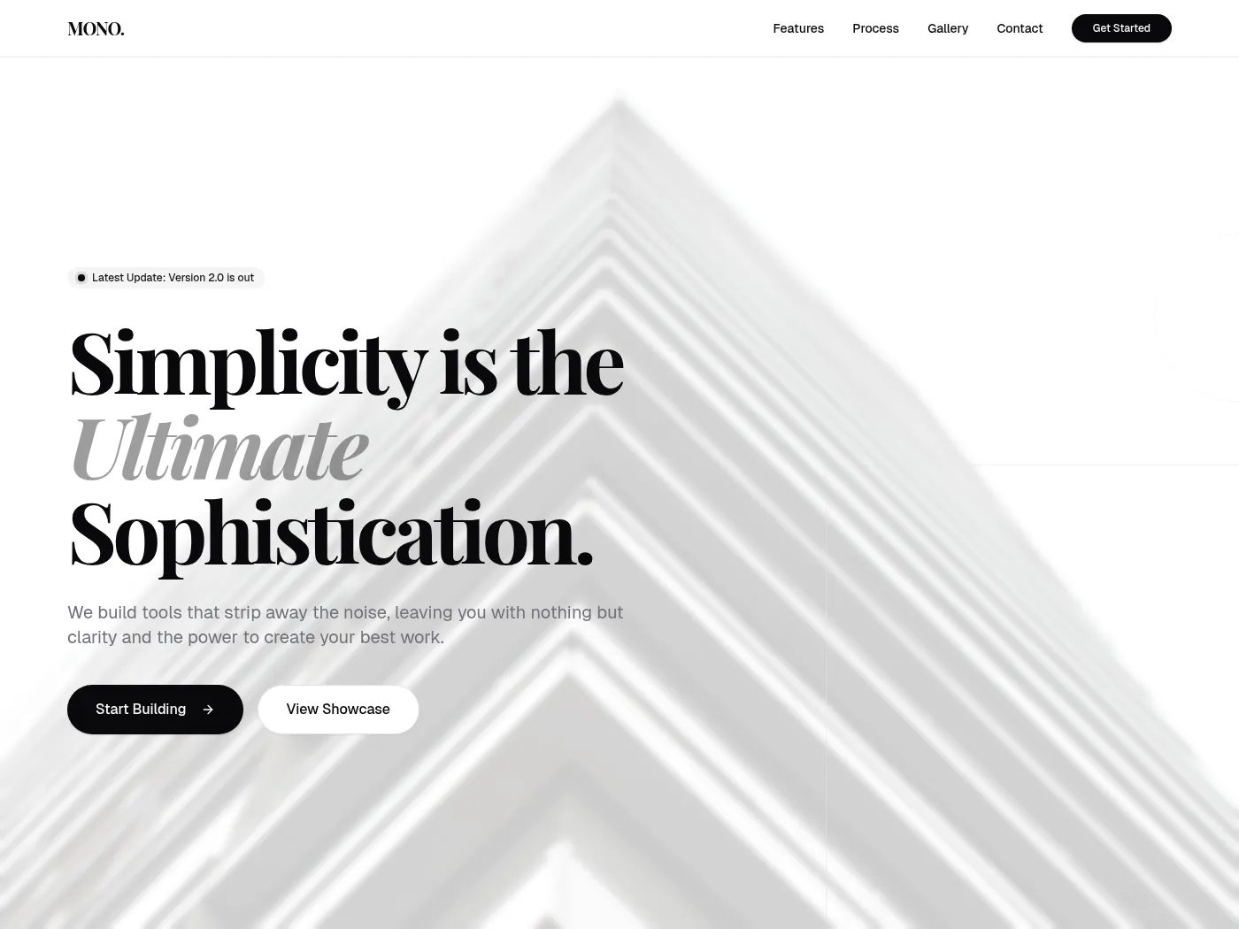 Simple Landing Page