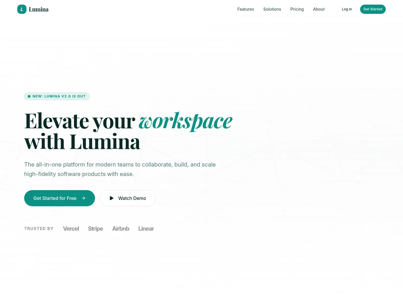 Simple Landing Page