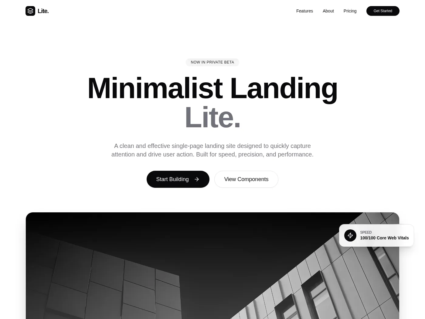 LandingPage Lite