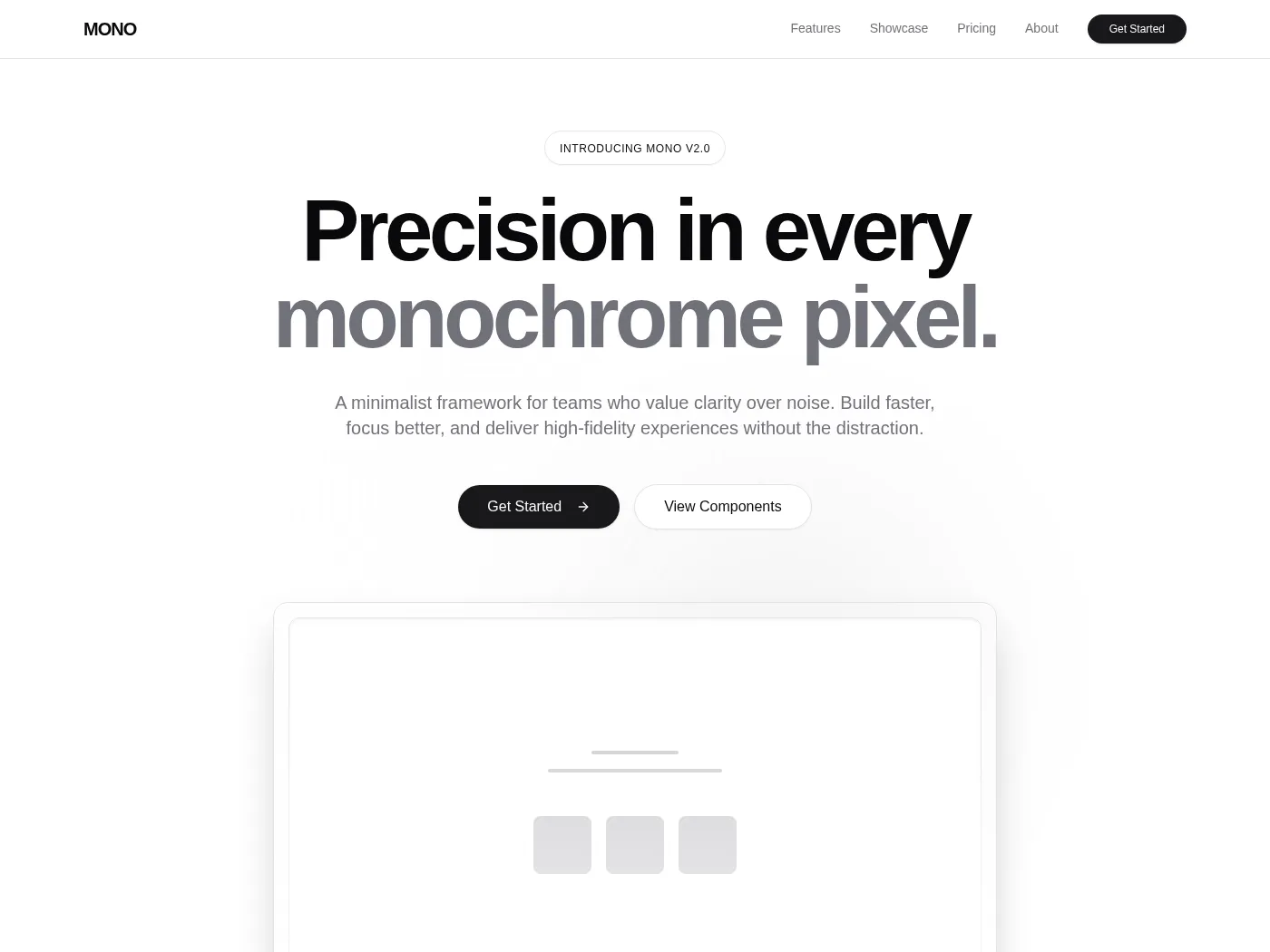 Simple Landing Page
