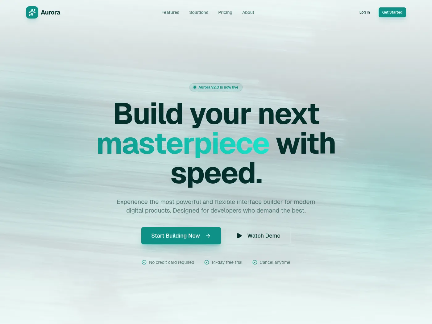 Simple Landing Page
