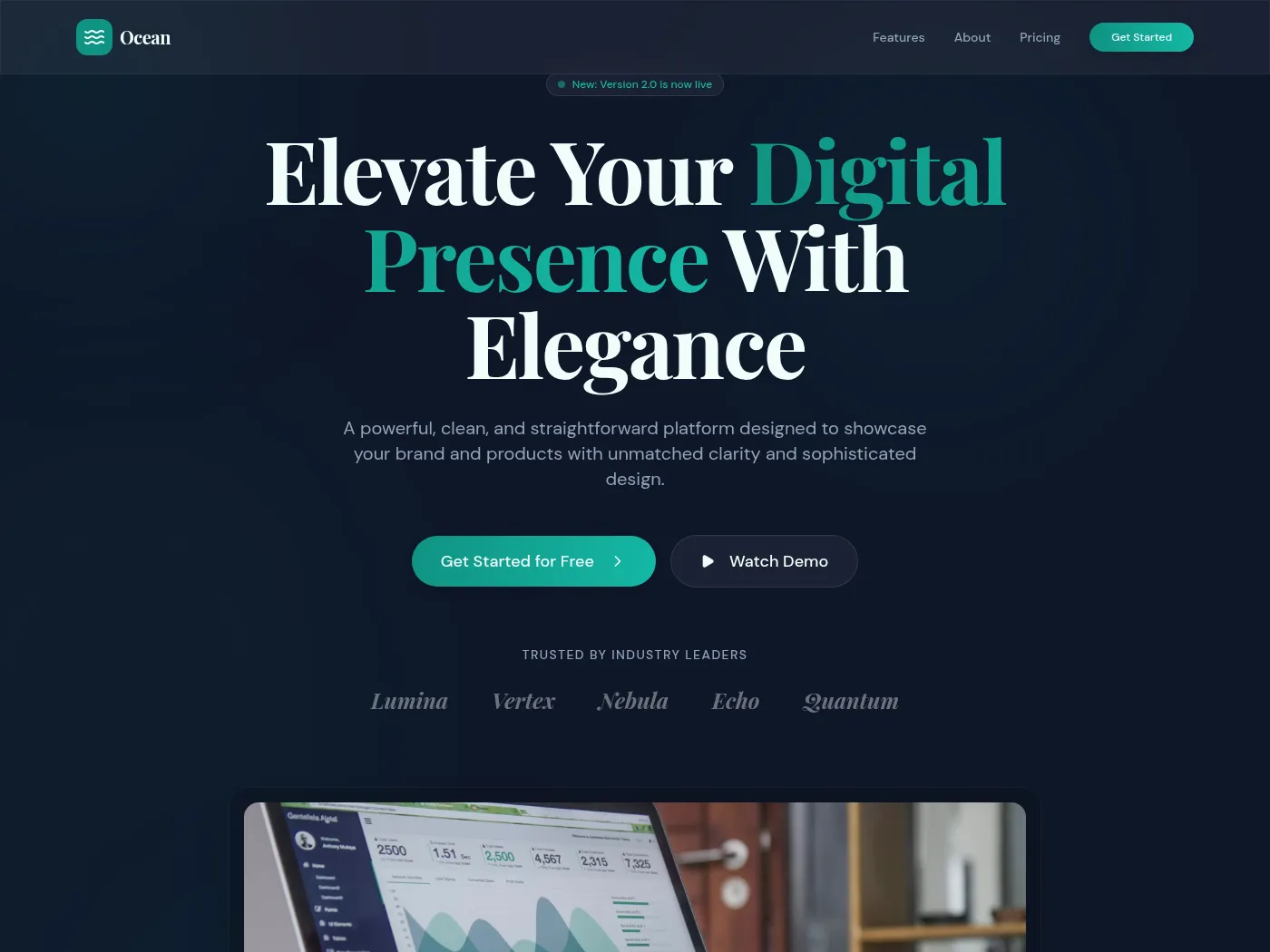 Simple Landing Page